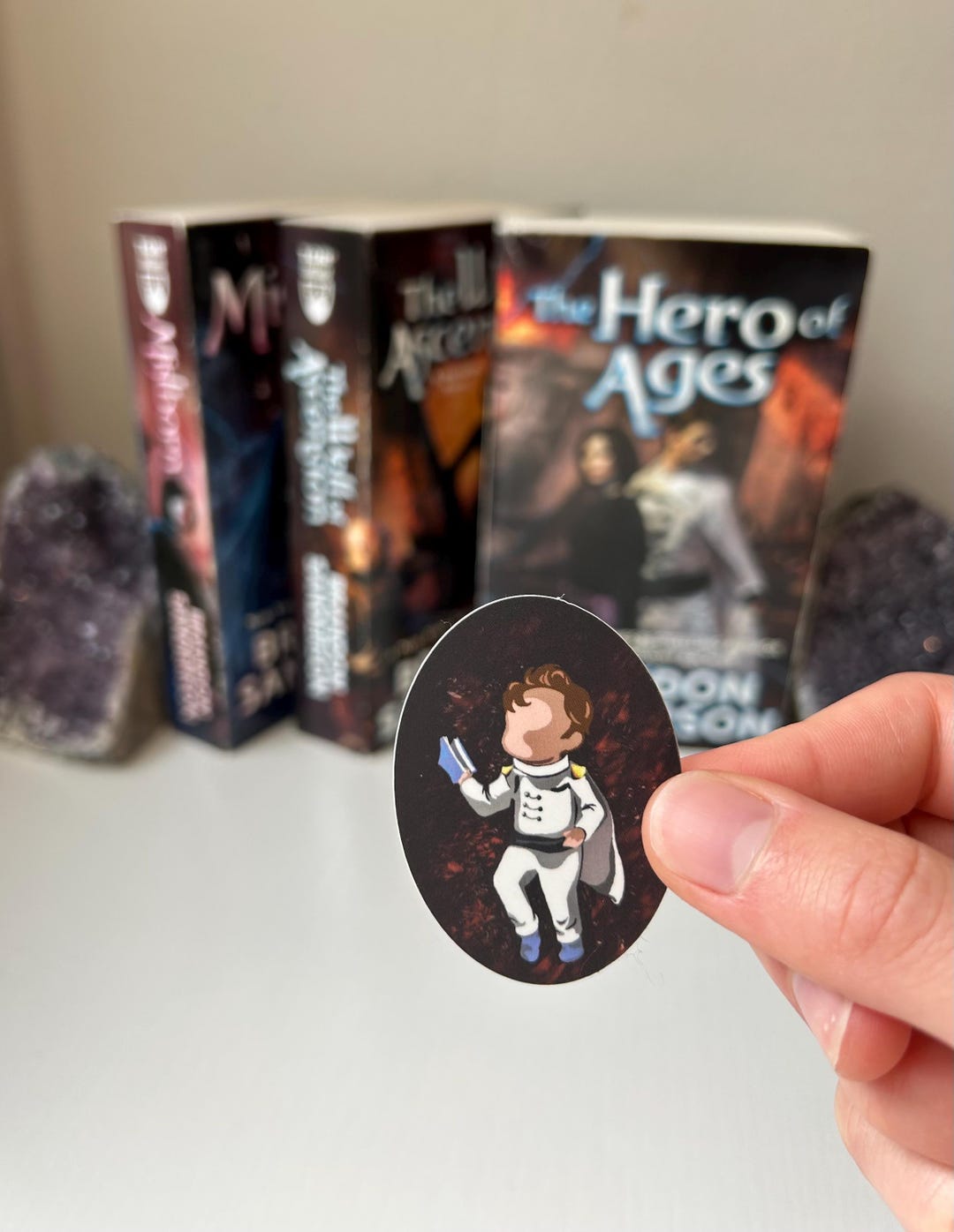 Mistborn - Elend Vinyl Sticker - Brandon Sanderson Fan Art - Etsy