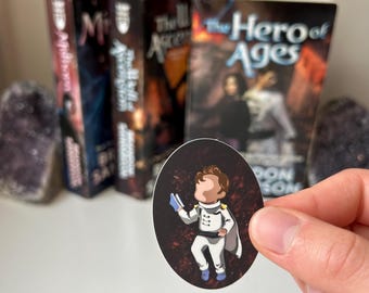 Mistborn - Elend Vinyl Sticker - Brandon Sanderson Fan Art - Etsy