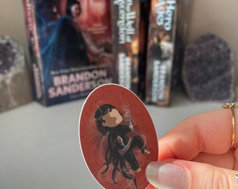 Mistborn - Elend Vinyl Sticker - Brandon Sanderson Fan Art - Etsy