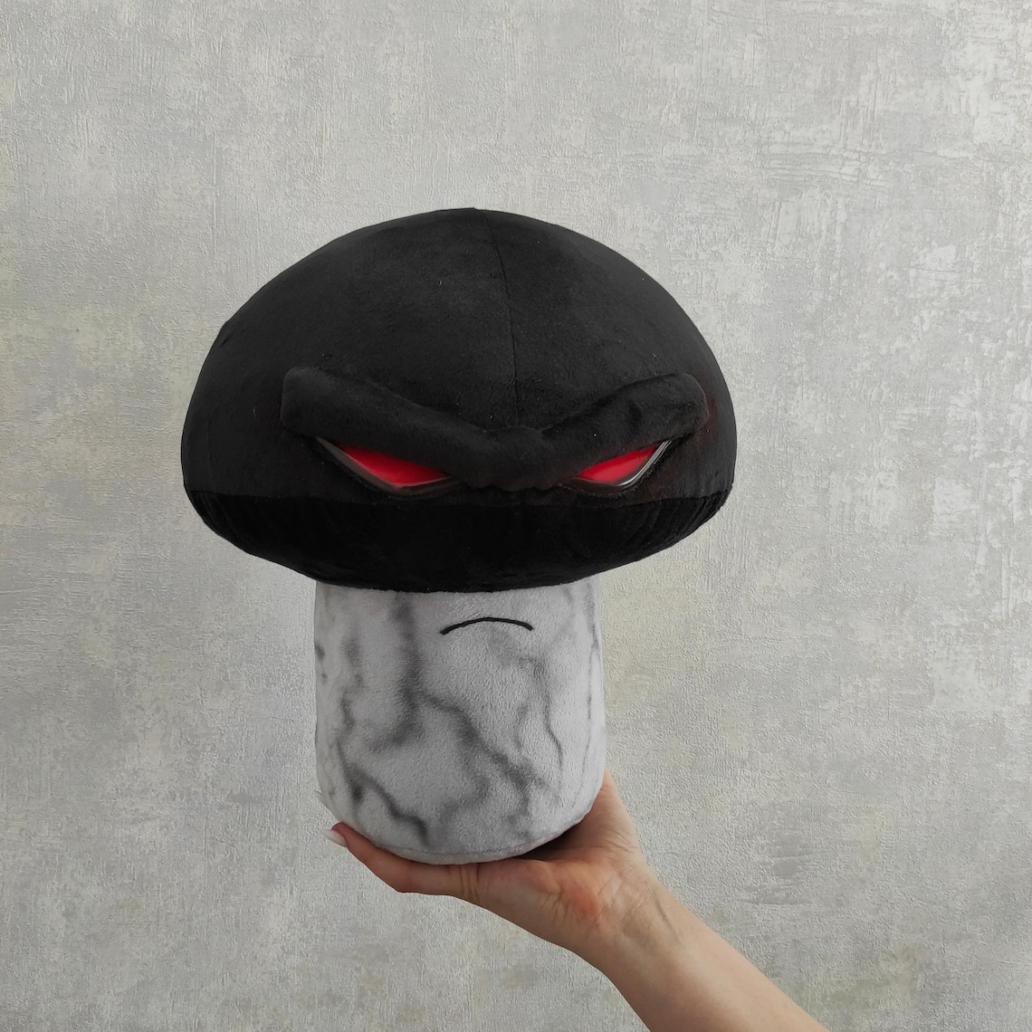 Plants Vs Zombies - Doom-shroom Plush Toy - Etsy