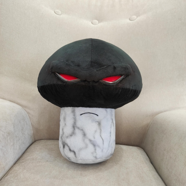 Plants Vs Zombies - Doom-shroom Plush Toy - Etsy