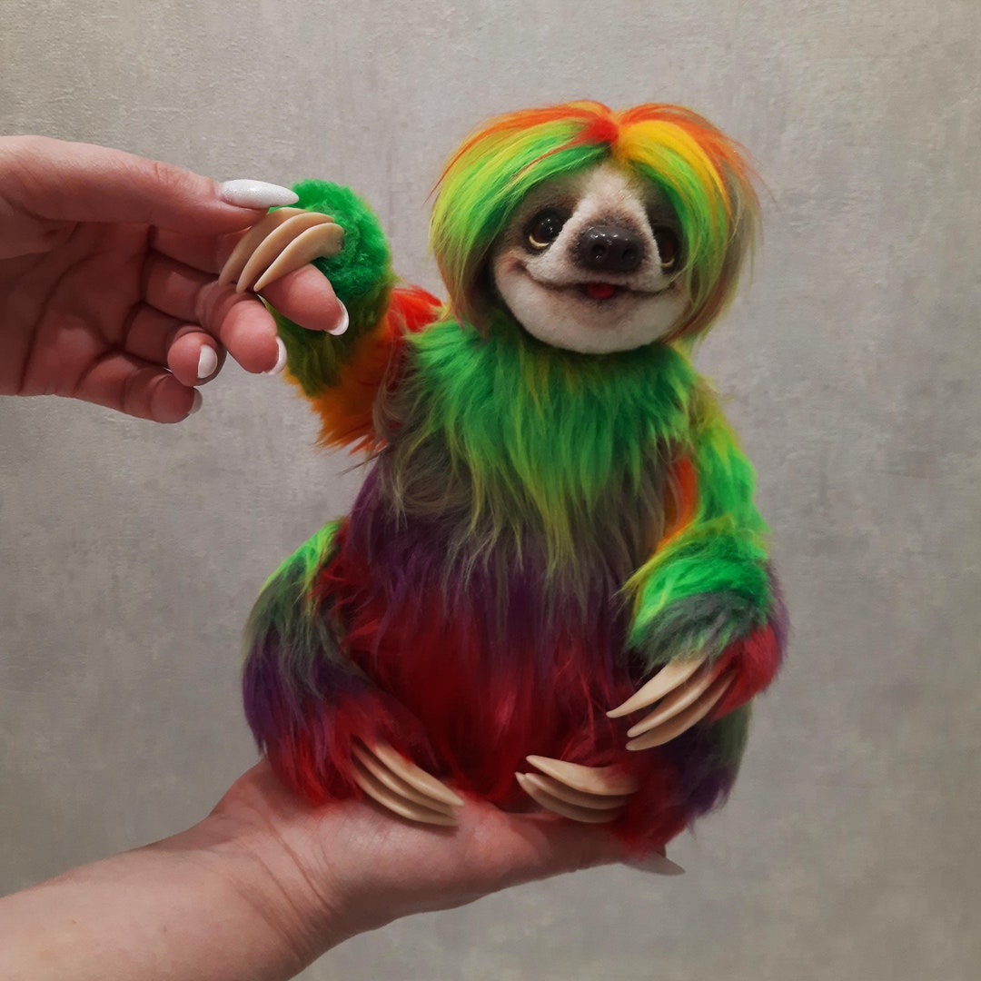 Rainbow SLOTH - Etsy
