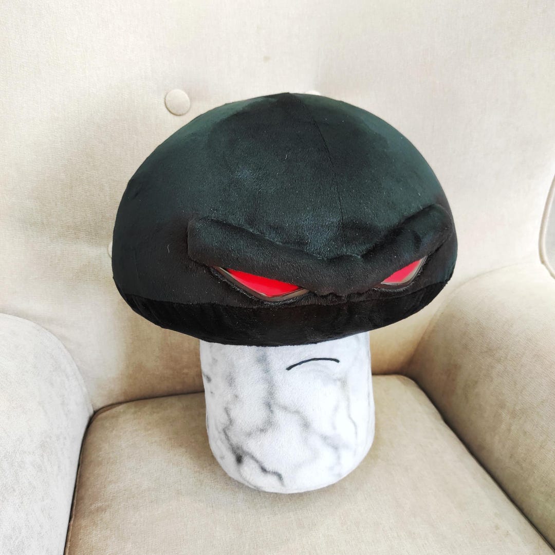 Plants Vs Zombies Doom-shroom Plush Toy - Etsy Canada