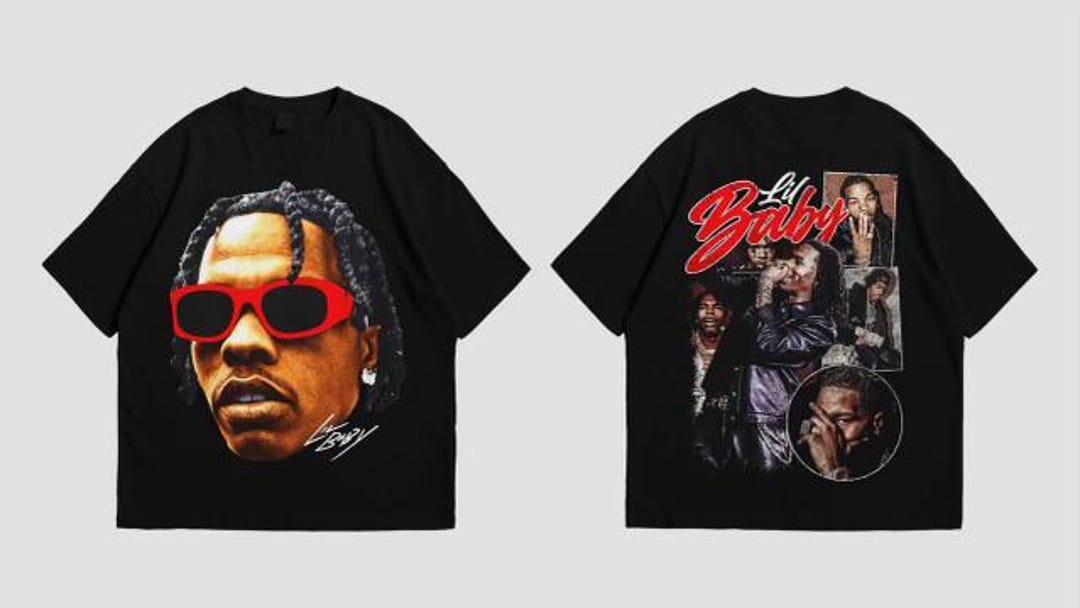 Lil Baby 4PF Graphic Tee - Etsy