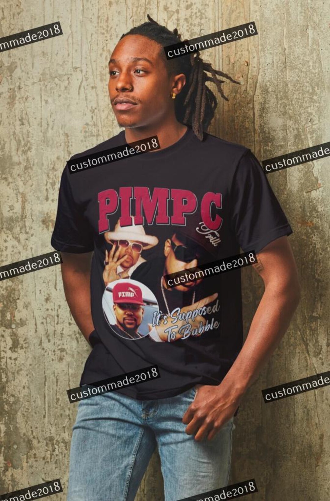 Pimp C Fan Graphic T-shirt - Etsy