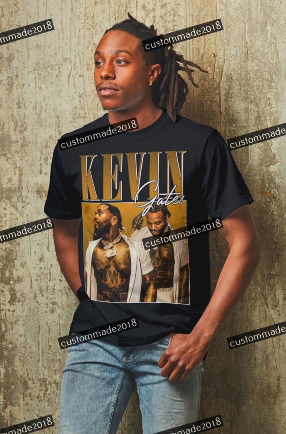 Kevin Gates Graphic T-shirt - Etsy