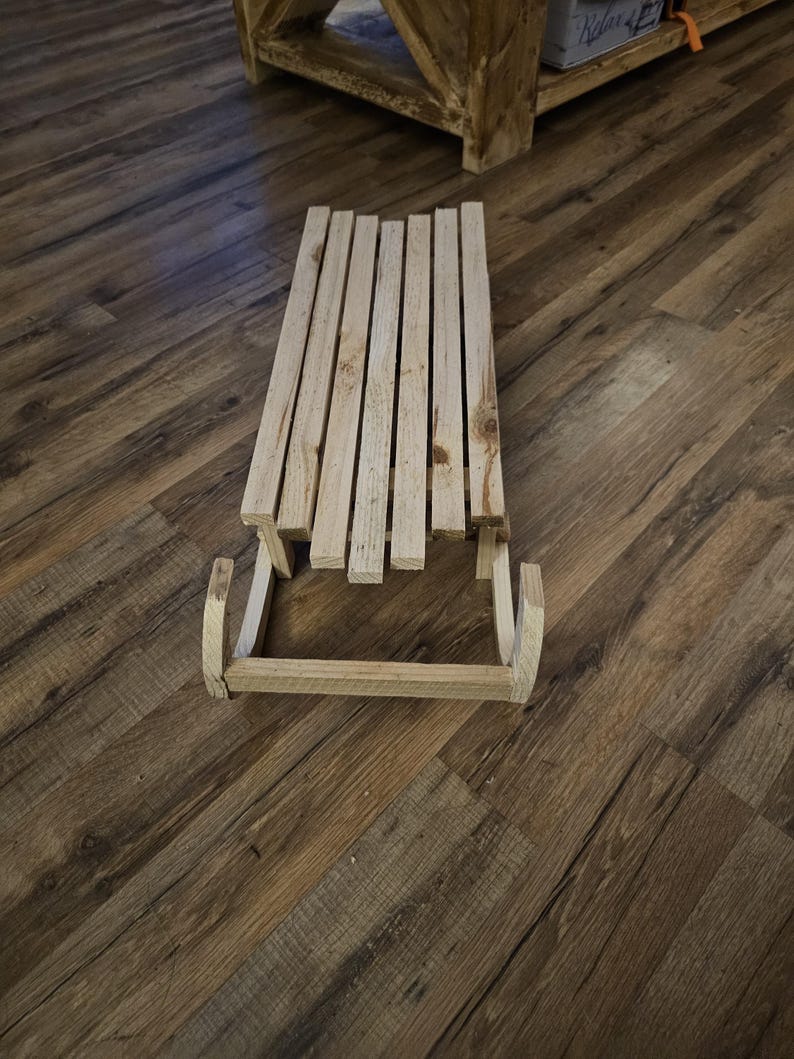 Winter Sled Outdoor Decor - Etsy