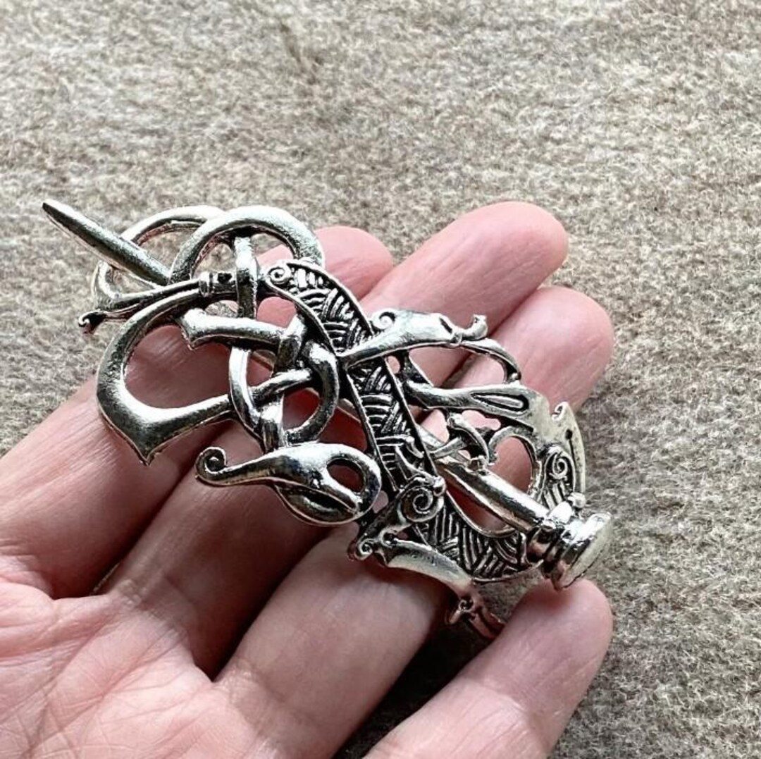 Nordic Viking Hairpin Viking Design Women's Hairpin Medieval Role ...