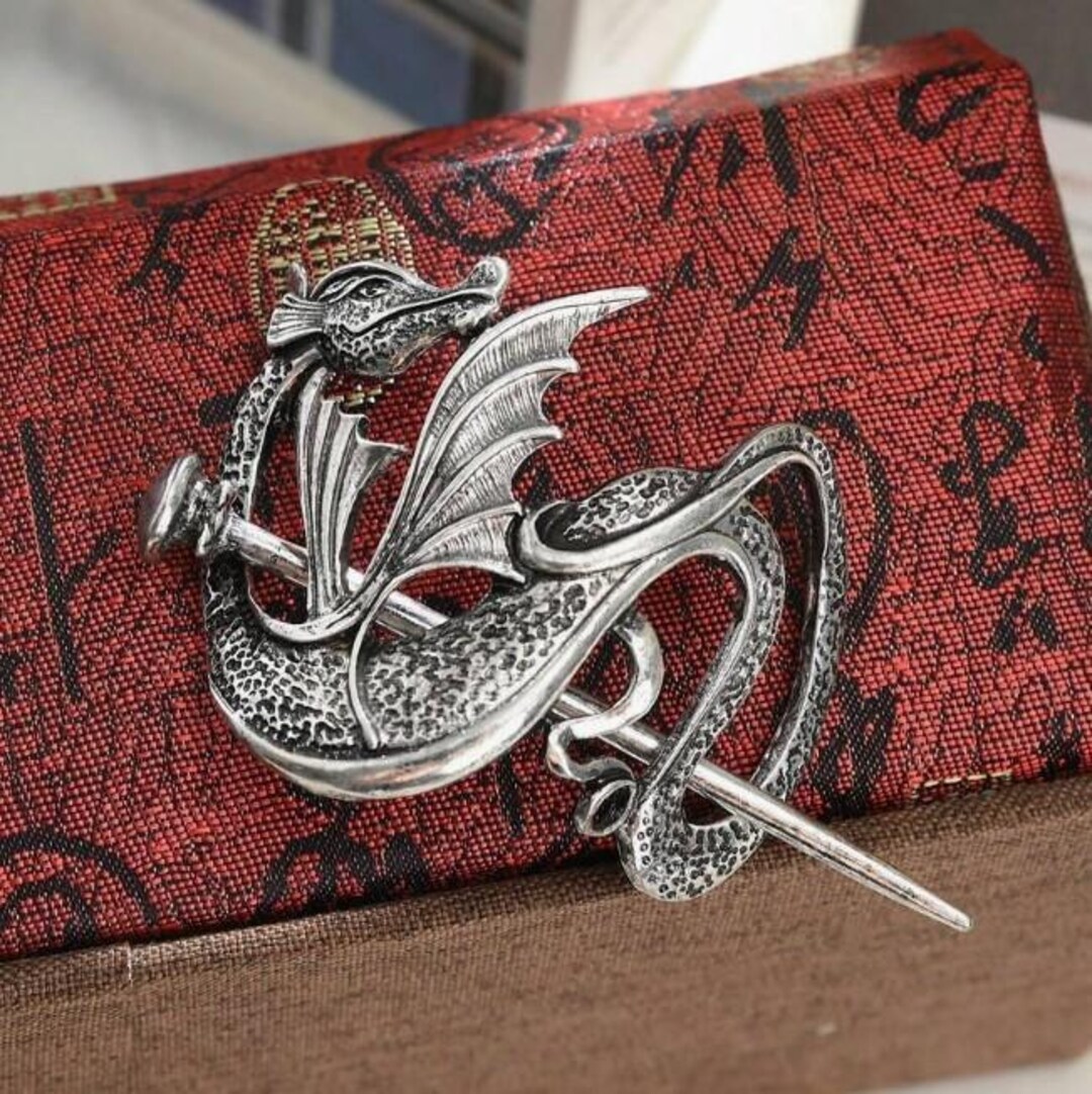 Viking Hair Pin Clip for Women Dragon Made Stick Cosplay Roleplay Women ...