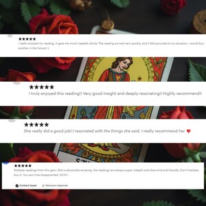 Real Psychic Telepathy Tarot Reading, Medium Reading, Same Day Tarot ...