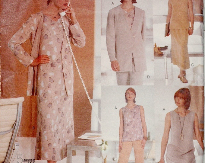 Vogue Sewing Pattern 2138 Very Easy Vogue Pattern, Lagenlook Dress ...