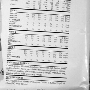 Sewing Pattern Vintage 1980s NEW LOOK # 6347 Girls' Sizes 3-10 Years ...