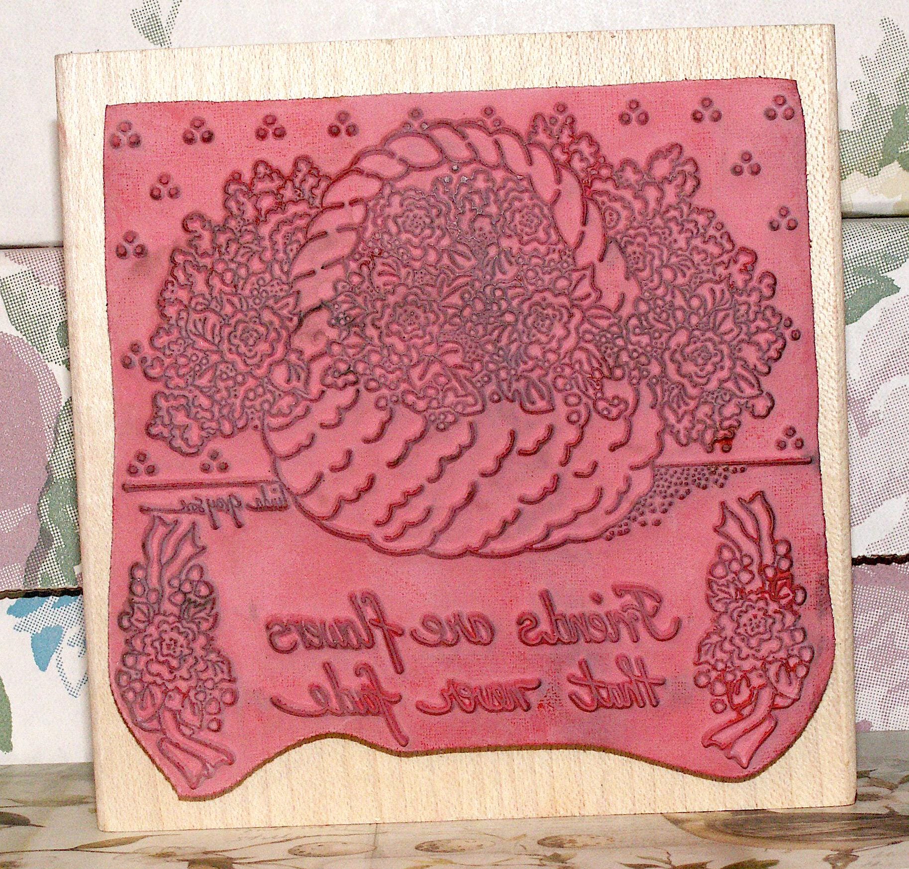 Rare Vintage Linda Grayson 70012 "friends Are Flowers That Never Fade ...