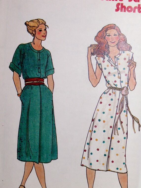 Craft Supplies & Tools Drawstring hem dress pattern Loose fit A line ...