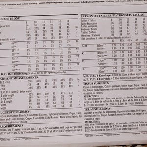 Sewing Pattern Vintage 1980s NEW LOOK # 6190 Misses Pants & Skirts ...