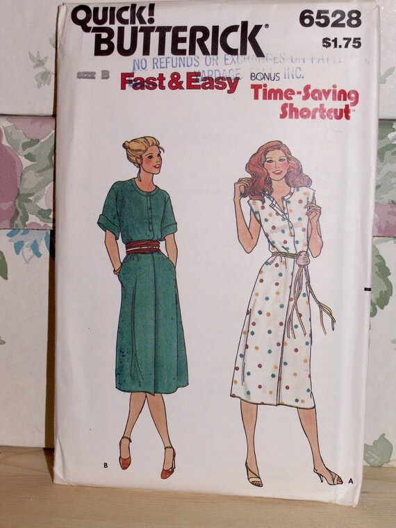 Craft Supplies & Tools Drawstring hem dress pattern Loose fit A line ...