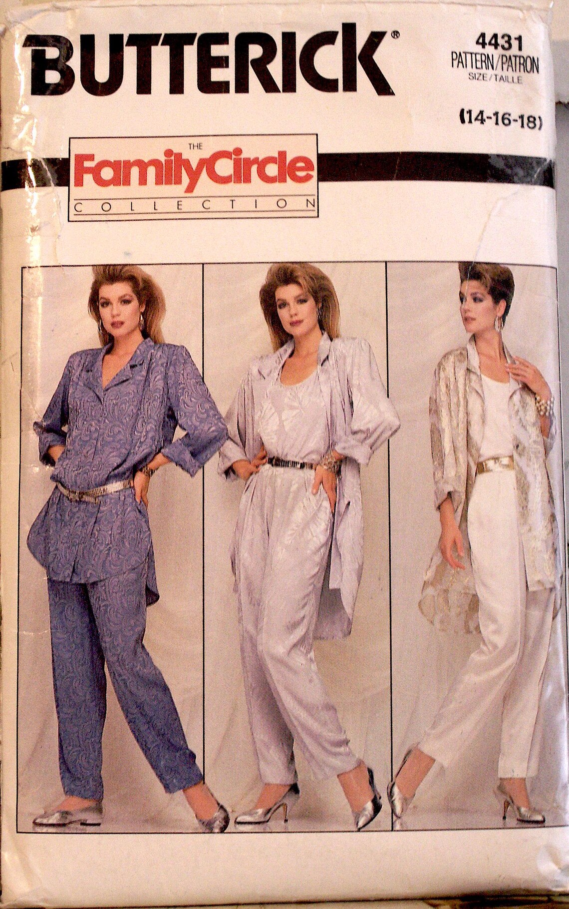 Vintage 1986 Butterick 4431 Sewing Pattern for Shirt, Top, Camisole ...
