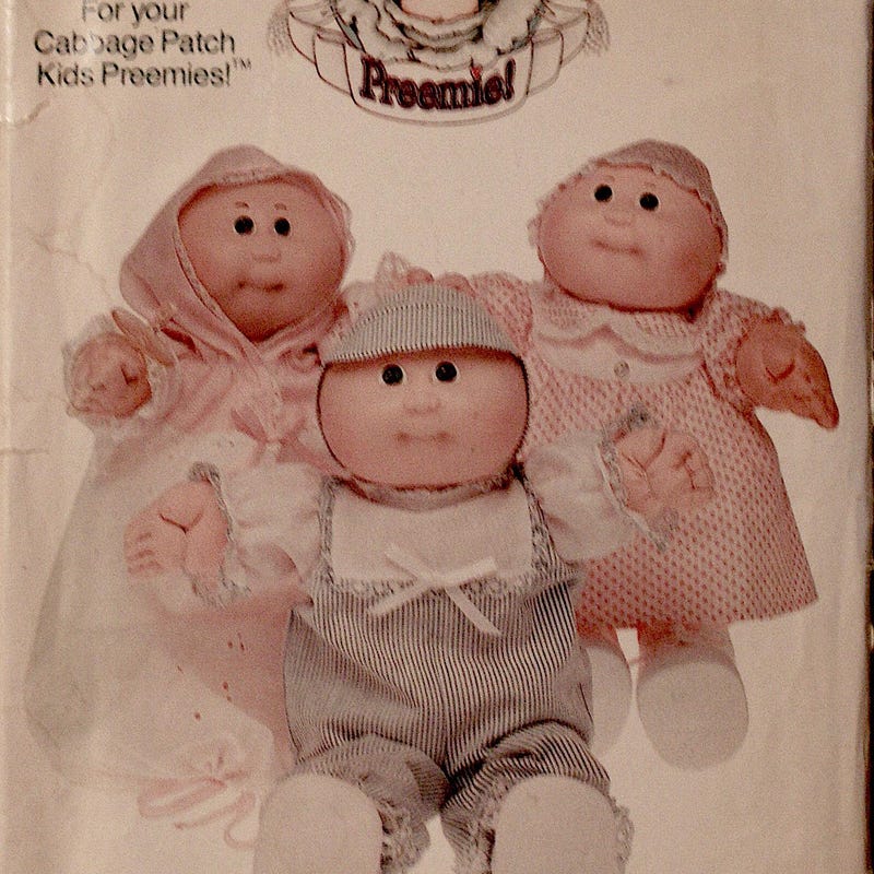 Cabbage Patch Pattern Book - Etsy