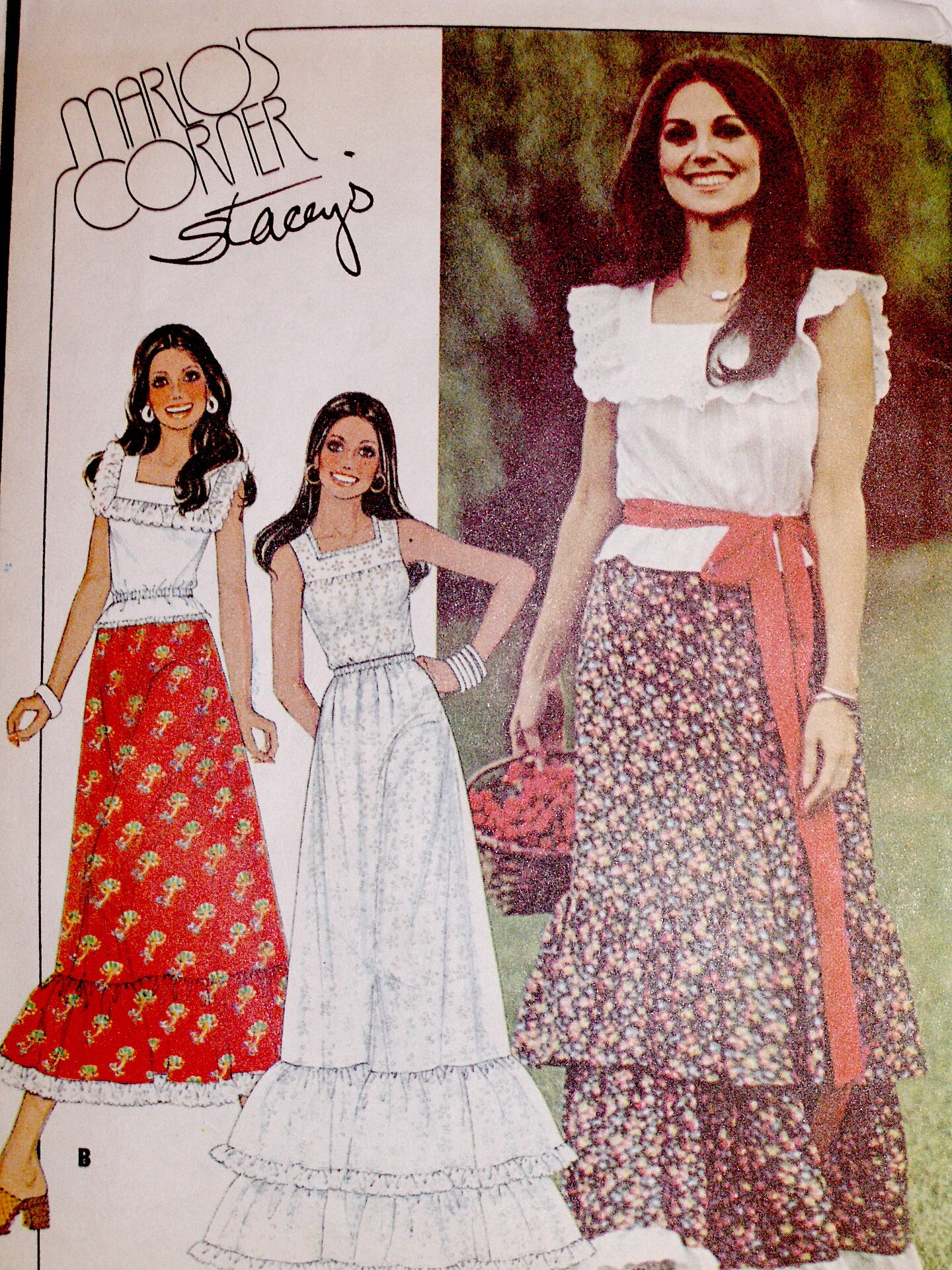 Vintage 1970's Mccall's Pattern 4390, Size 14 Bust 36, MARLO THOMAS ...