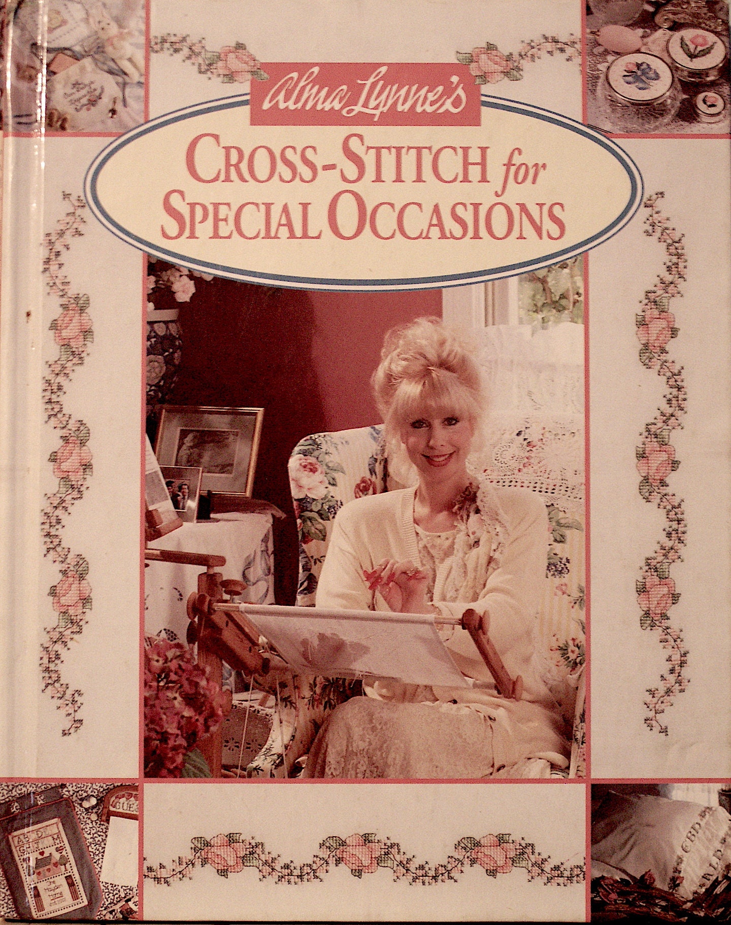 Alma Lynne's Cross Stitch Pattern Book, Vintage 1993, Counted Cross Stitch Special Occasions ...