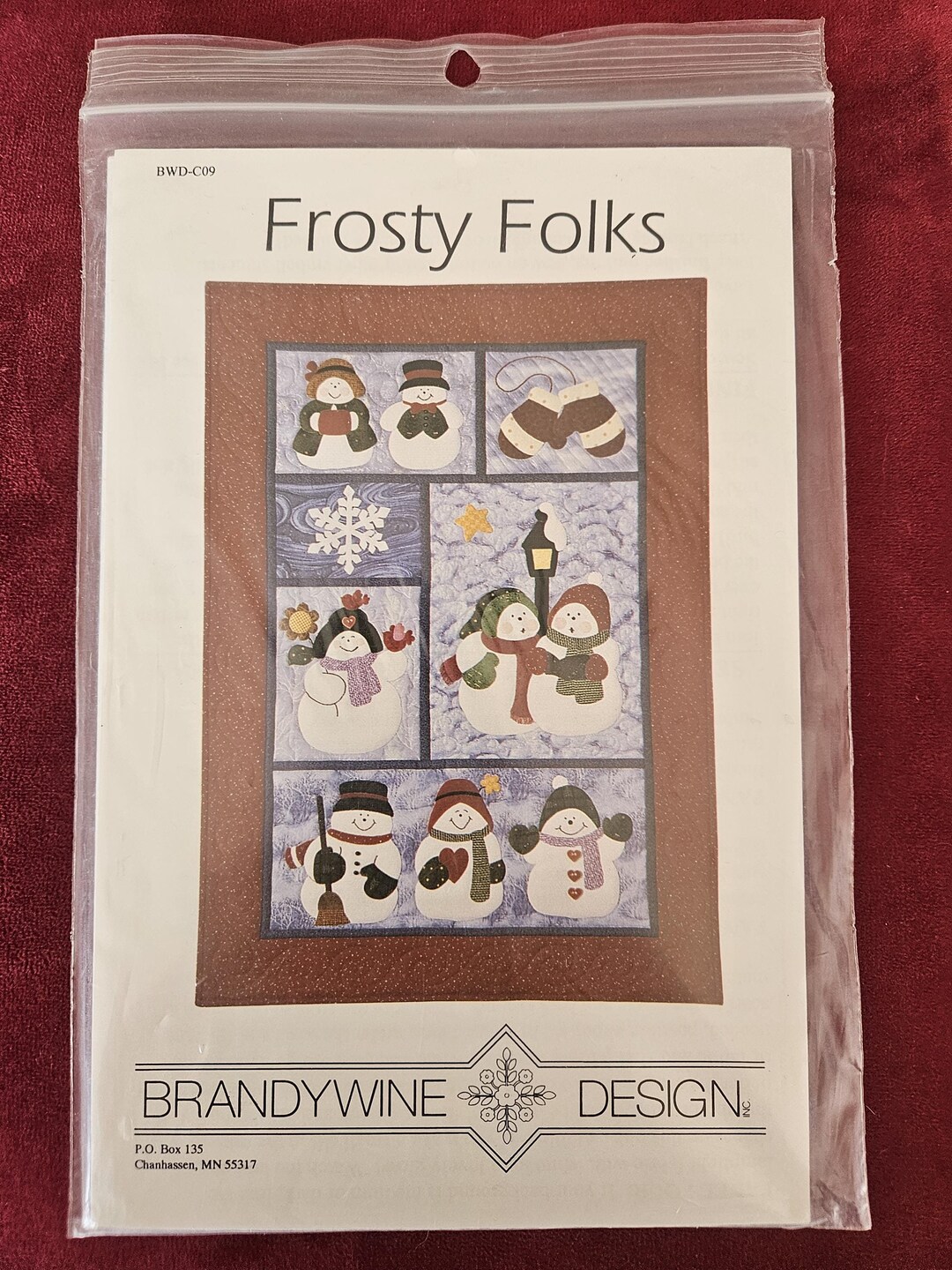Brandywine Designs, Frosty Folks (BWD-C09) Easy Fusible Wall Quilt ...