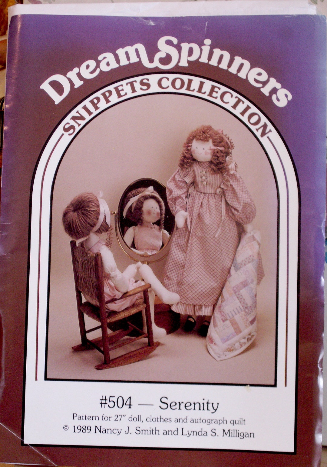 DREAM SPINNERS Snippets Collection serenity 27 Soft Sculpture Doll ...