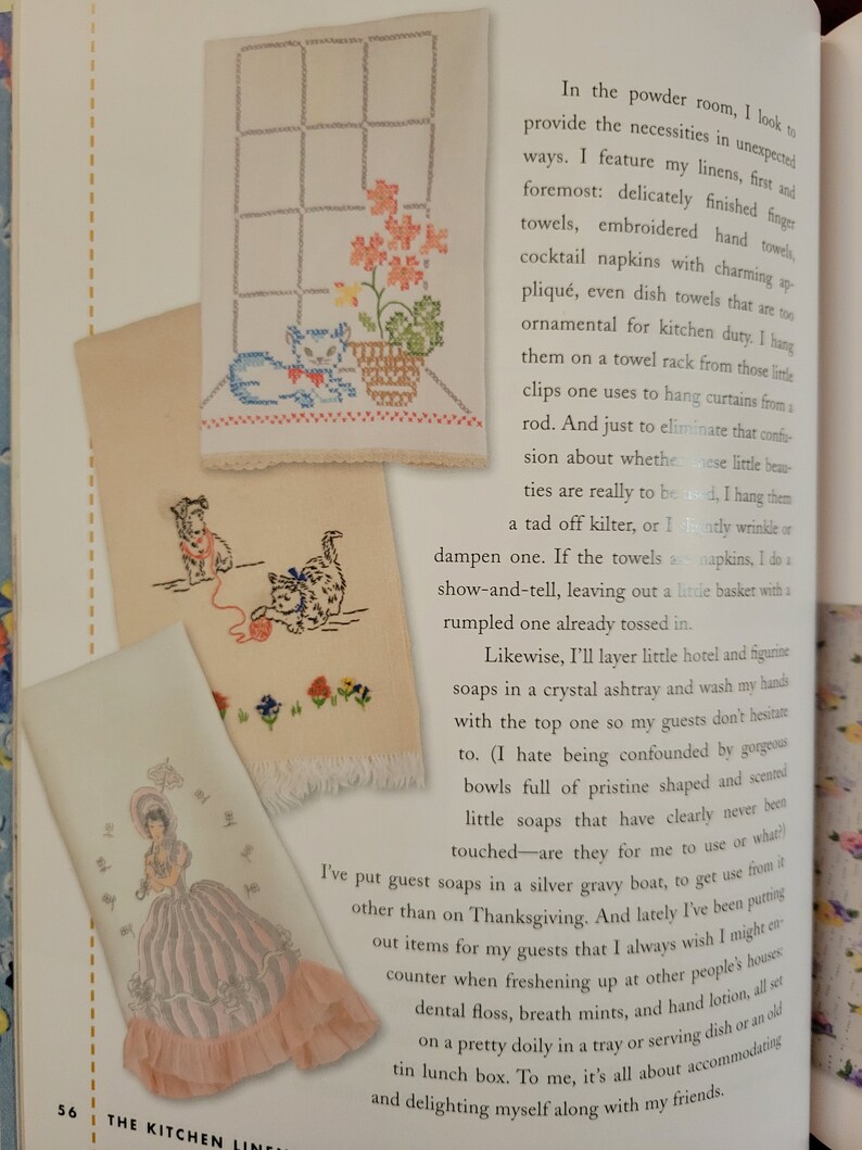 The Kitchen Linens Book: Using, Sharing, and Cherishing the Fabrics of ...