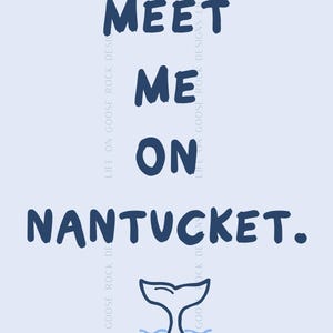 Printable Nantucket Wall Art | Typography Print of Maine Landmarks ...