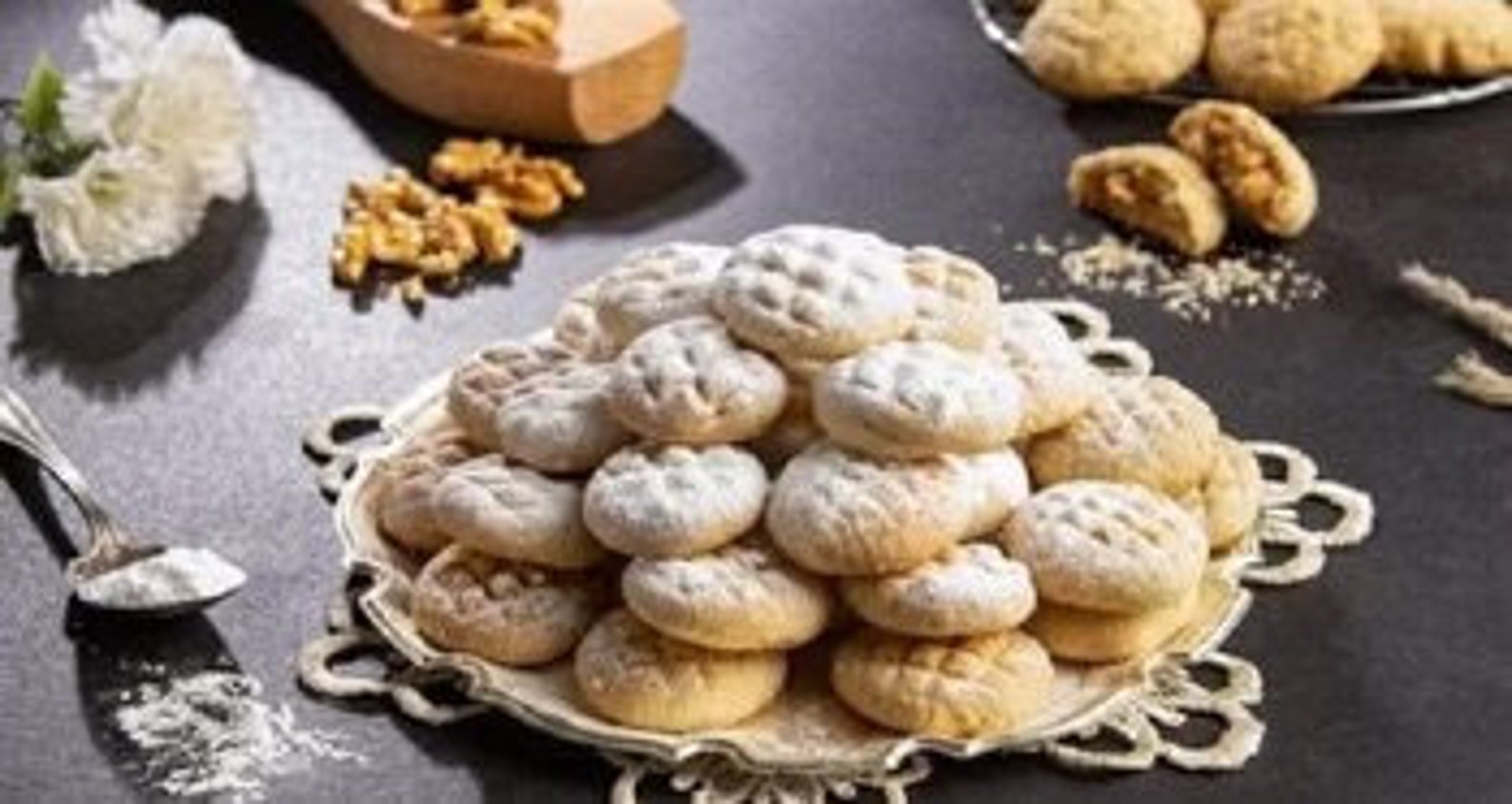 Delicious Egyptian Kahk Cookies for Weddings, and Any Occasion. Made ...