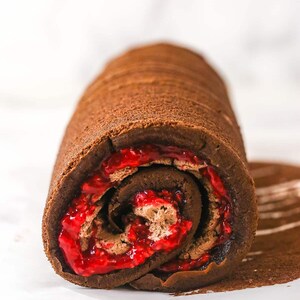 Raspberry Chocolate Cake Roll Recipe | Elegant Dessert Idea | Digital ...