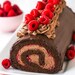 Raspberry Chocolate Cake Roll Recipe | Elegant Dessert Idea | Digital ...