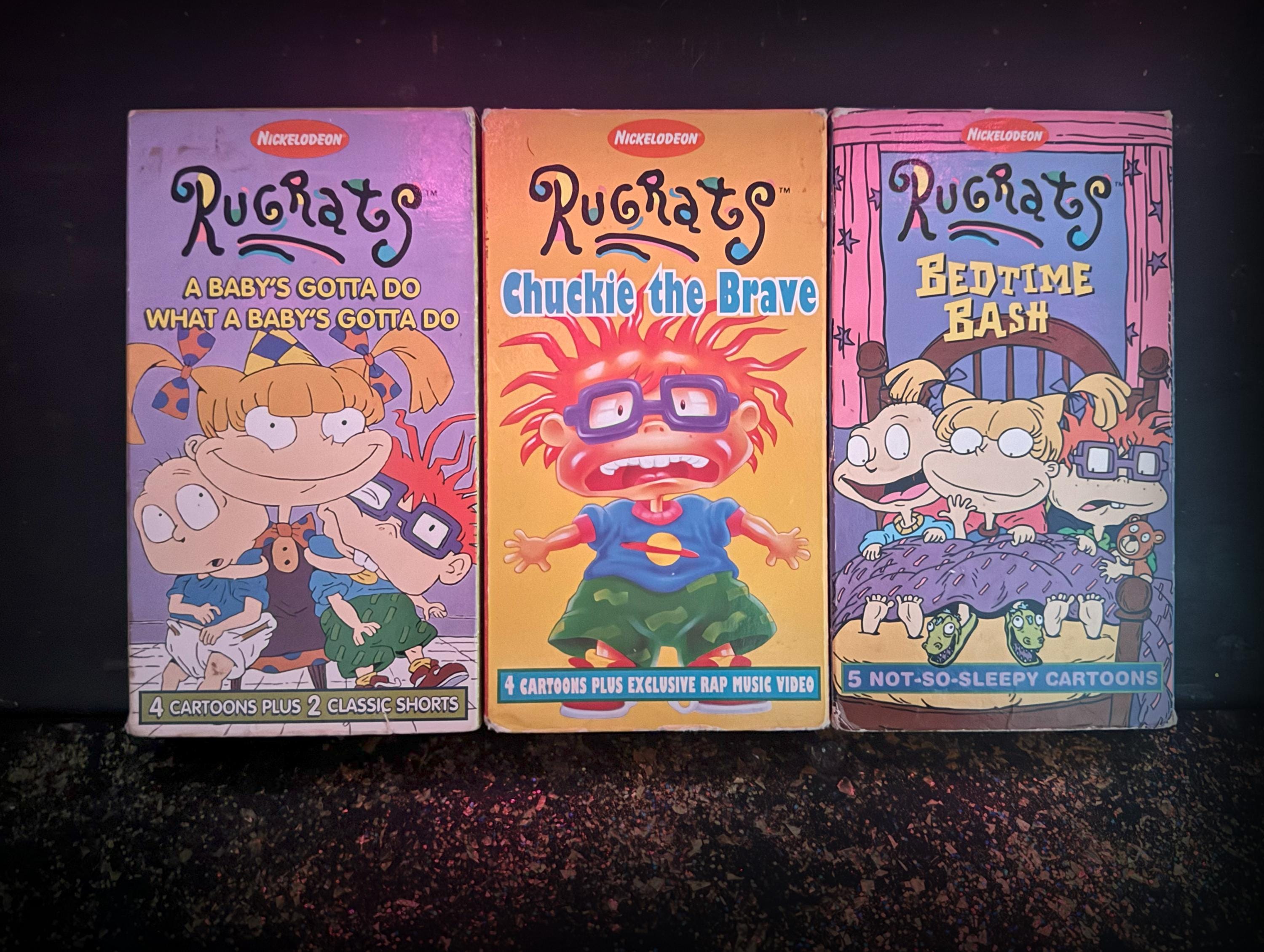 Vintage VHS Tapes - Nickelodeon Rugrats Collection - USED VHS - Etsy