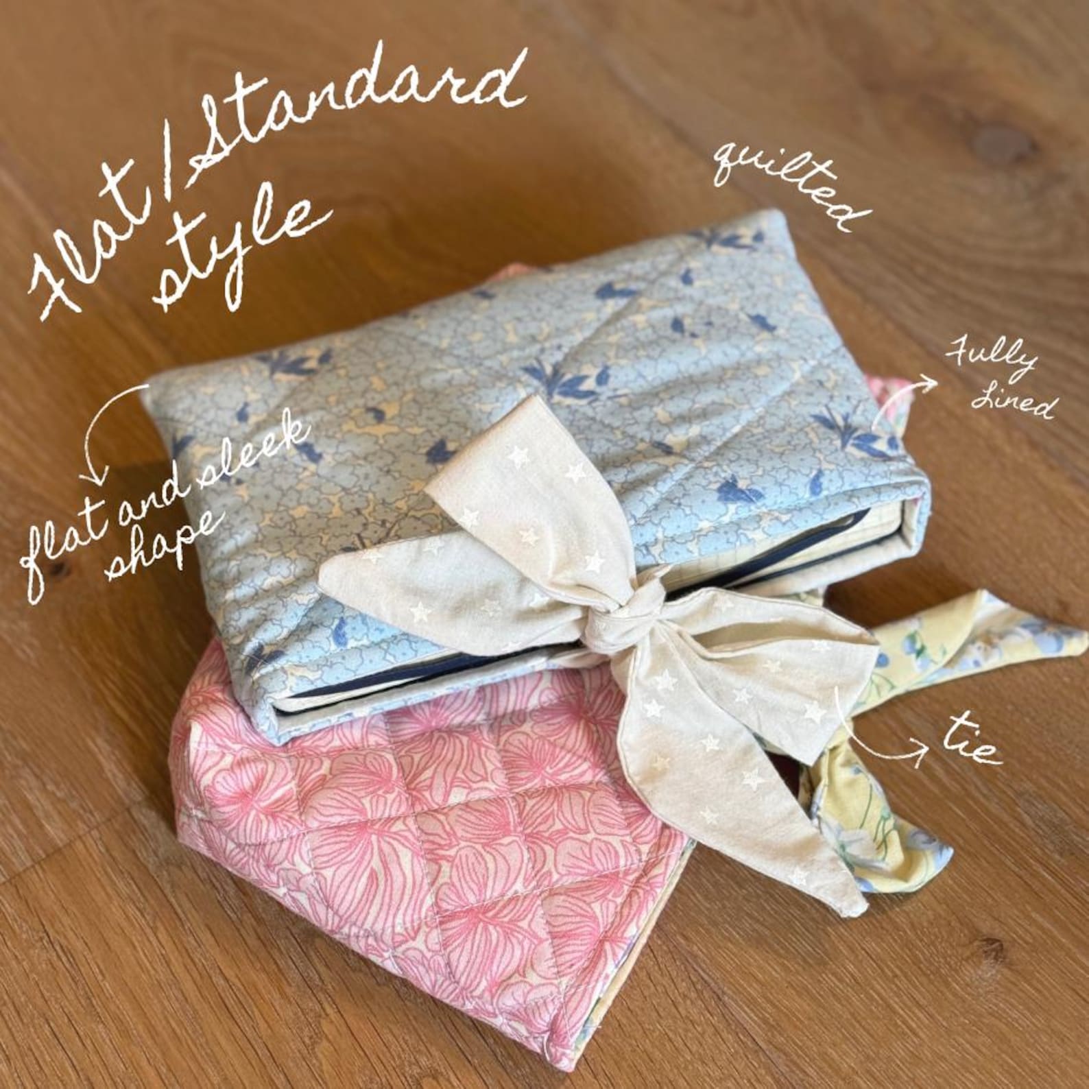 Quilted Book Cover Sewing Pattern: Beginner-friendly PDF With Video ...