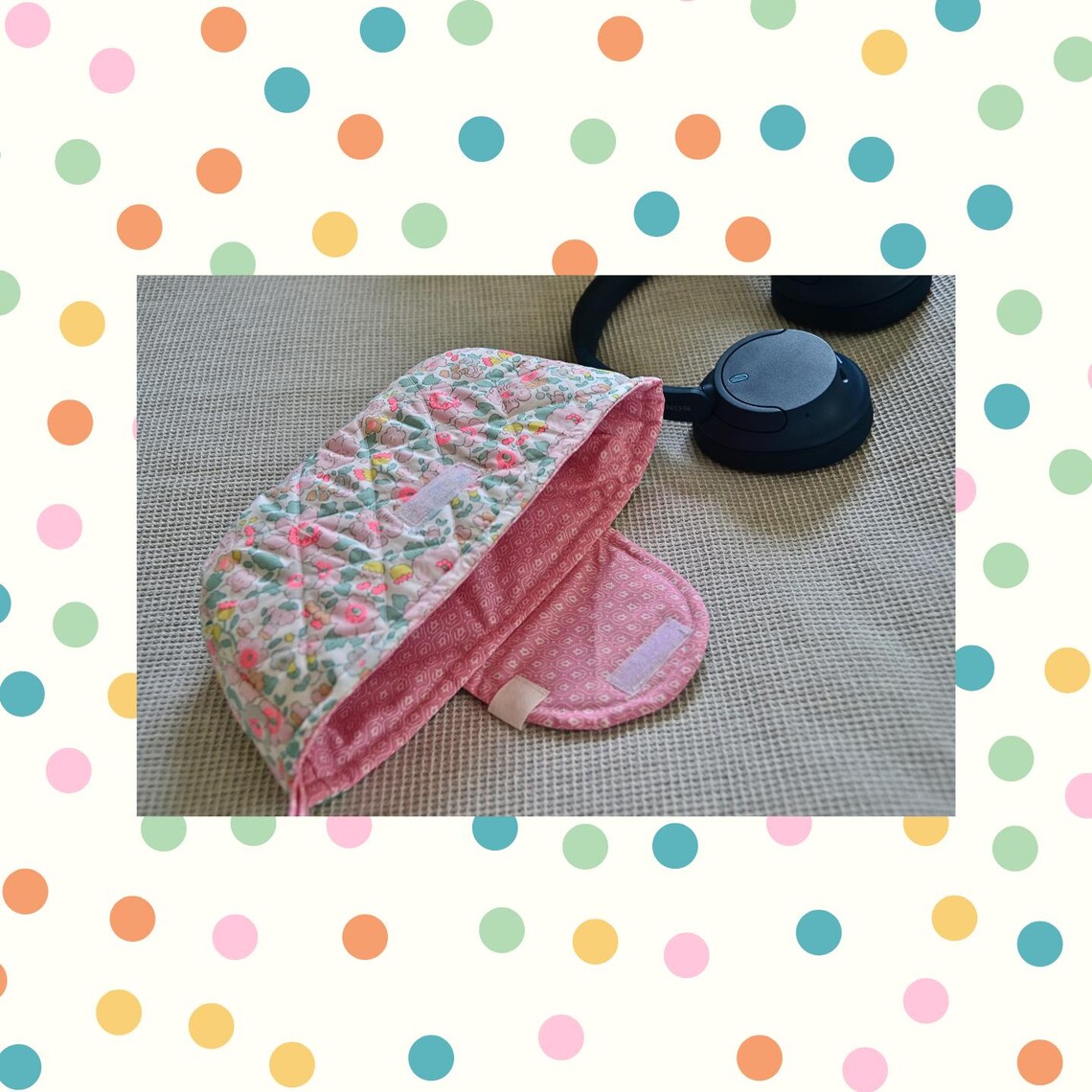 Quilted Headphone Cover Sewing Pattern: Earphones, Airpods Max - Etsy