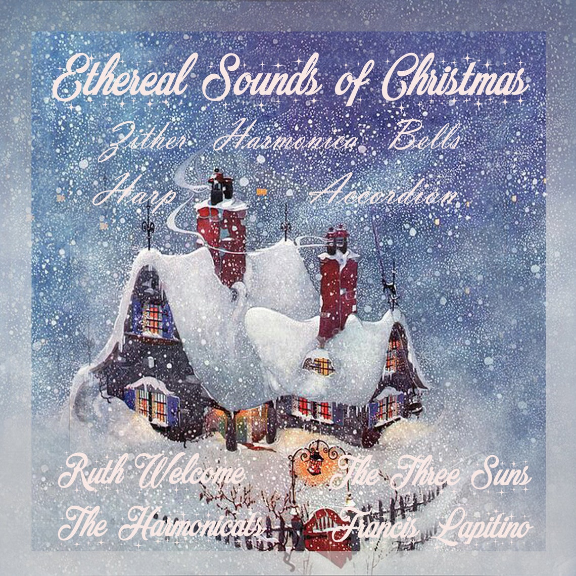 Ethereal Christmas Music CD: Zither, Bells, Harmonica, Harp - Etsy