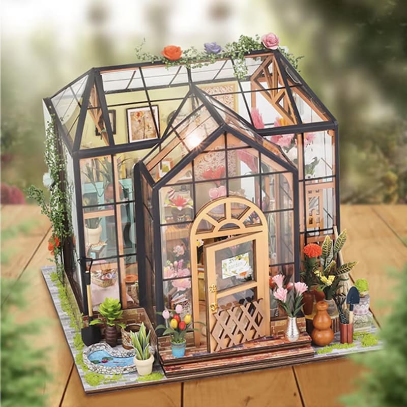 Miniature Greenhouse - Etsy