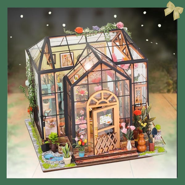 Miniature Greenhouse - Etsy