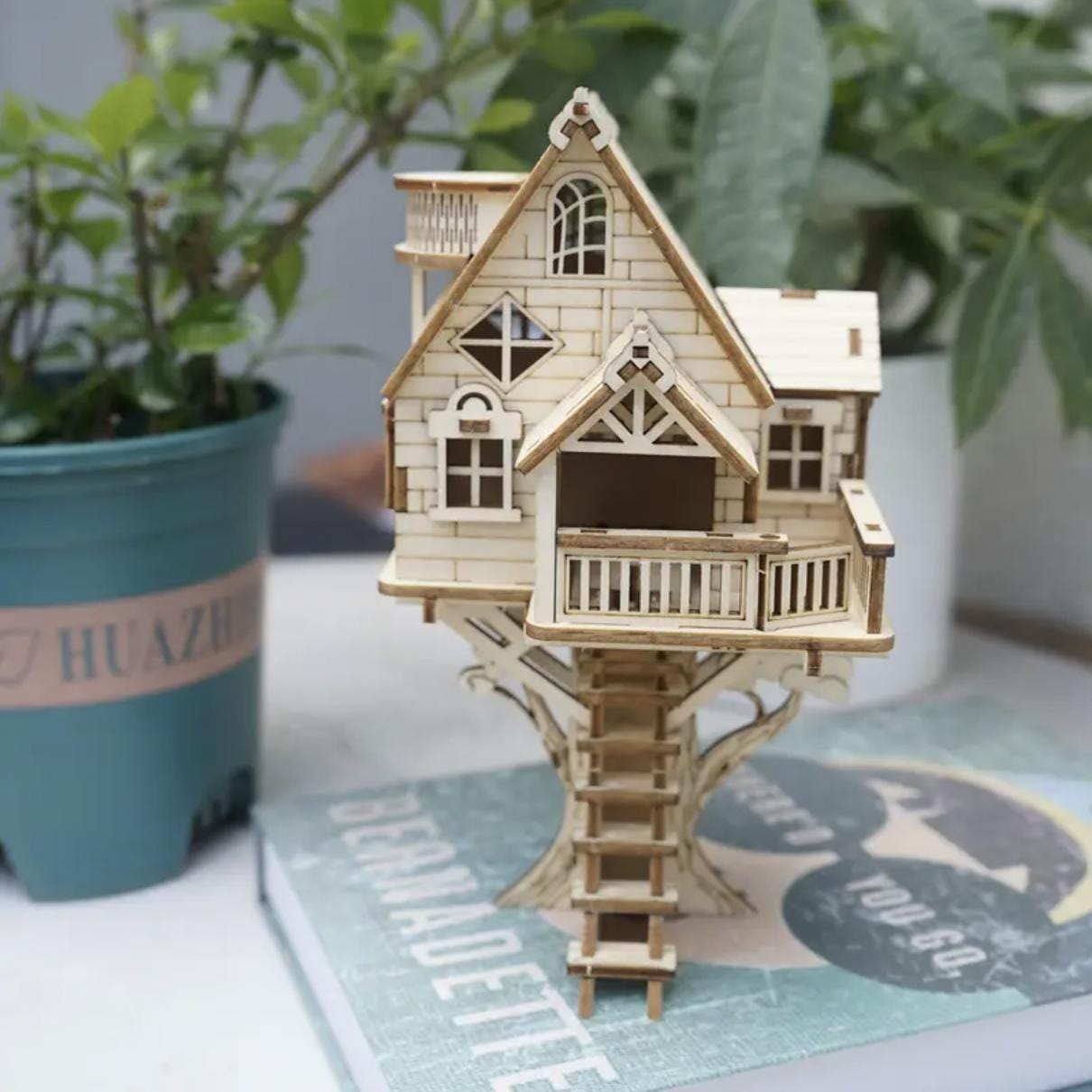 3D Wooden Treehouse Puzzle Kit – DIY STEM Craft Project - Etsy