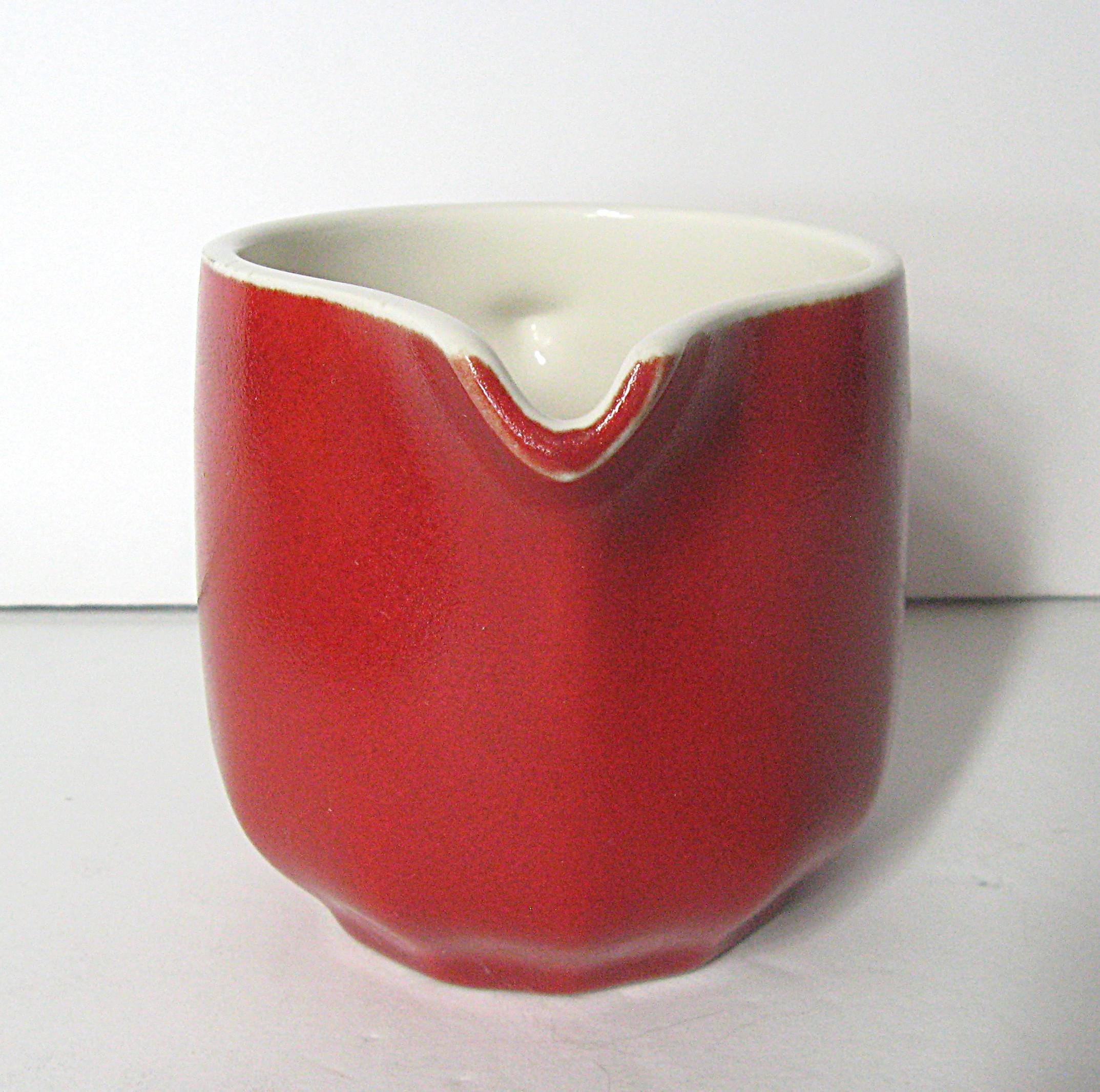 Vintage Creamer Red Poppy Mikasa Vera Neumann F 7100 Japan 1960s 70s ...