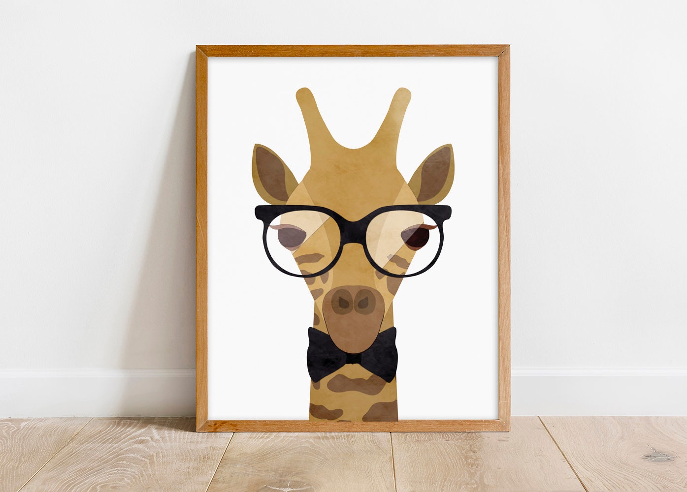 Animals Glasses Print Set, Animals Glasses Print, Animals Funny Office ...
