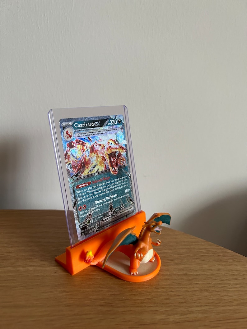 Pokemon Card Display Stands Charizard - Etsy