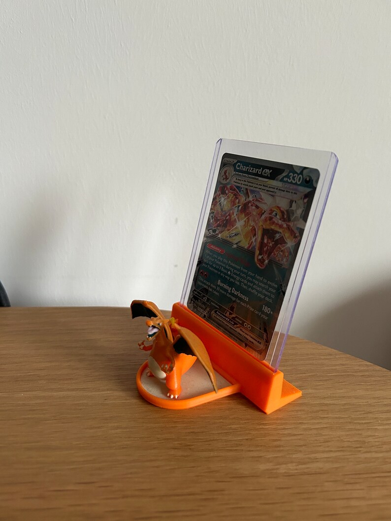 Pokemon Card Display Stands Charizard - Etsy