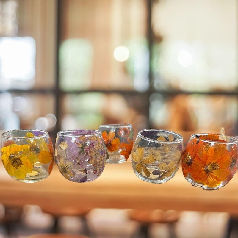 Botanical Tea Light Holder - Etsy