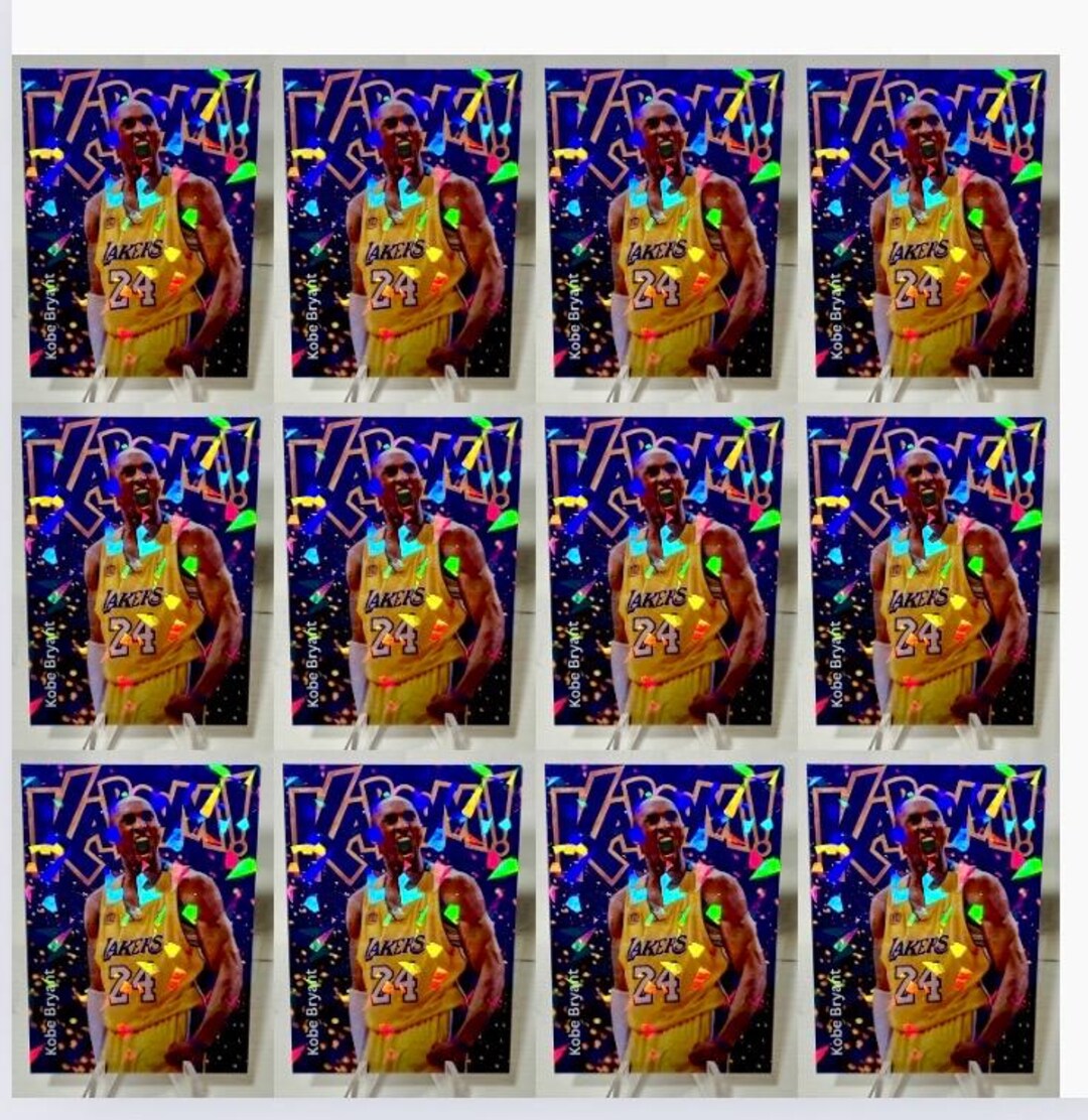 12 Kobe Bryant Cracked Ice Kabooms - Etsy