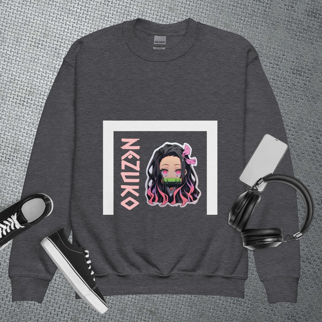 Youth Crewneck Nezuko Sweatshirt Demon Slayer Nezuko Shirt for Kids - Etsy