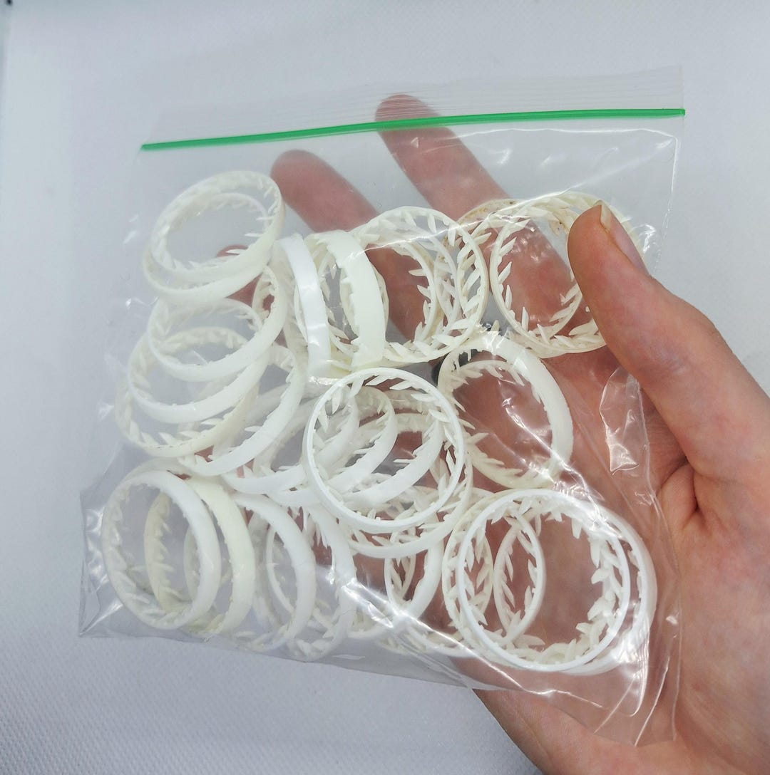 32 Plastic Bottle Rings - Recycled Craft DIY - Upcycling Projects With ...