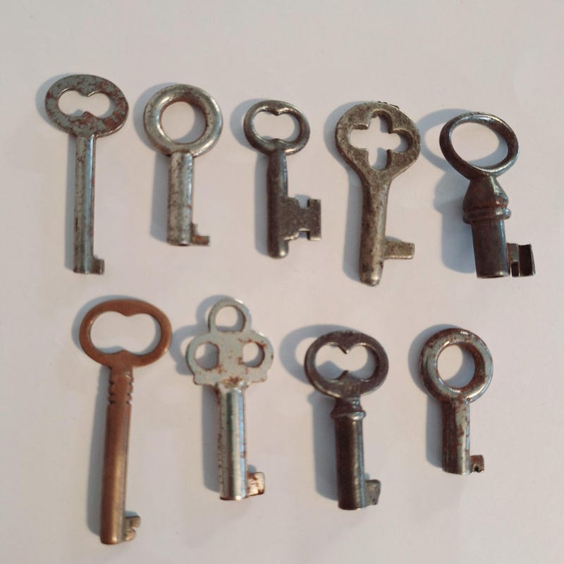 Antique Keys - Etsy