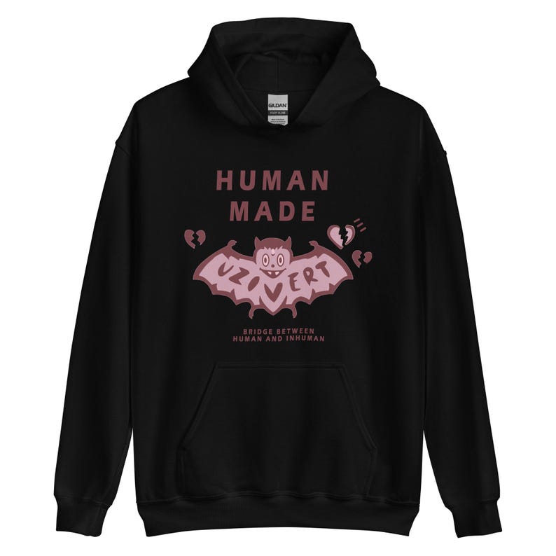 Human MADE Lil Uzi Hoodie: Streetwear Graphic Pullover - Etsy