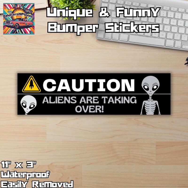 Sci Fi Bumper Stickers - Etsy