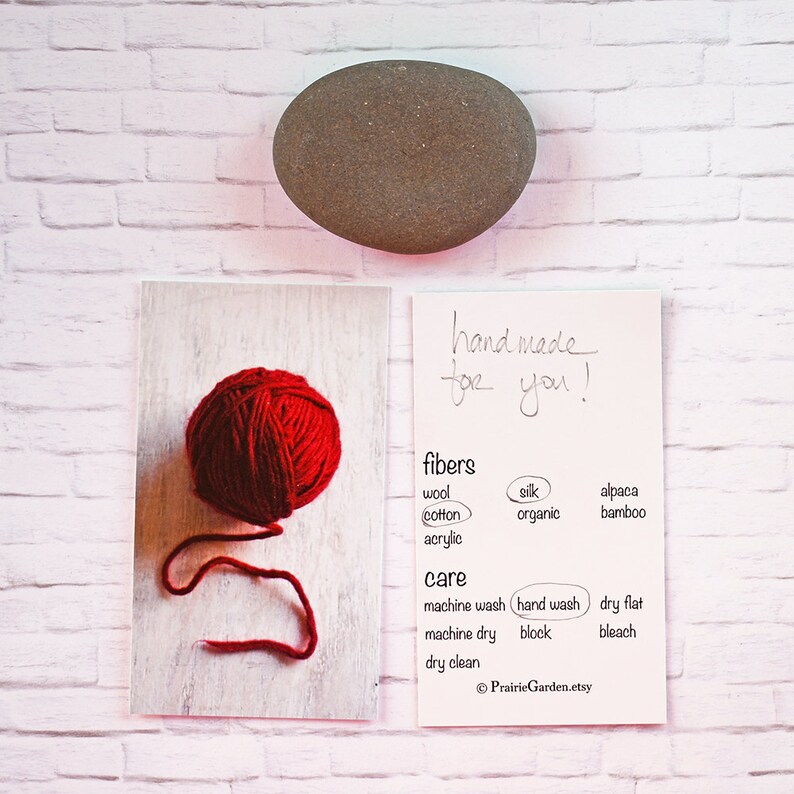 Knitting Gift Card, Set, Gift Card, Gift Tags, Knitting Gift Tags, Hand ...